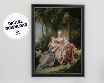 Painting François Boucher - Etsy