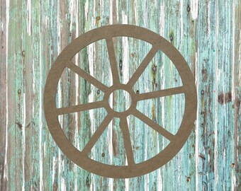 Wooden Wagon Wheel - Etsy