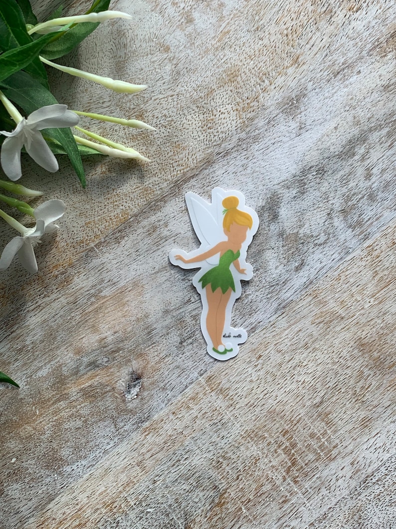 Tinkerbell Disney Fairies Sticker/matte Water Resistant Decal/tinker ...