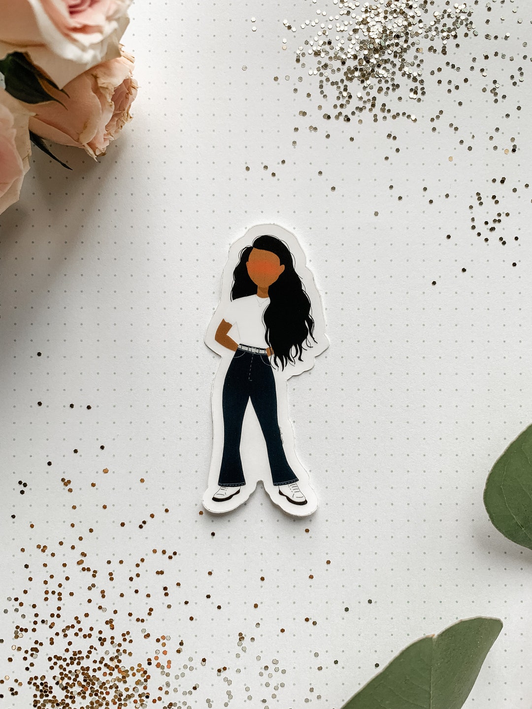 Aleeah Noelle "look Like Me Collection" Sticker/matte Water Resistant ...
