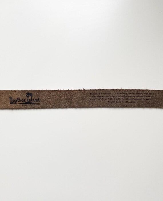 Leather Island Roma Italia Belt - Gem