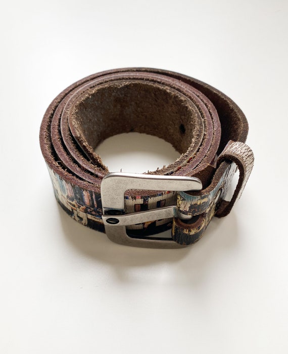 Leather Island Roma Italia Belt - Gem