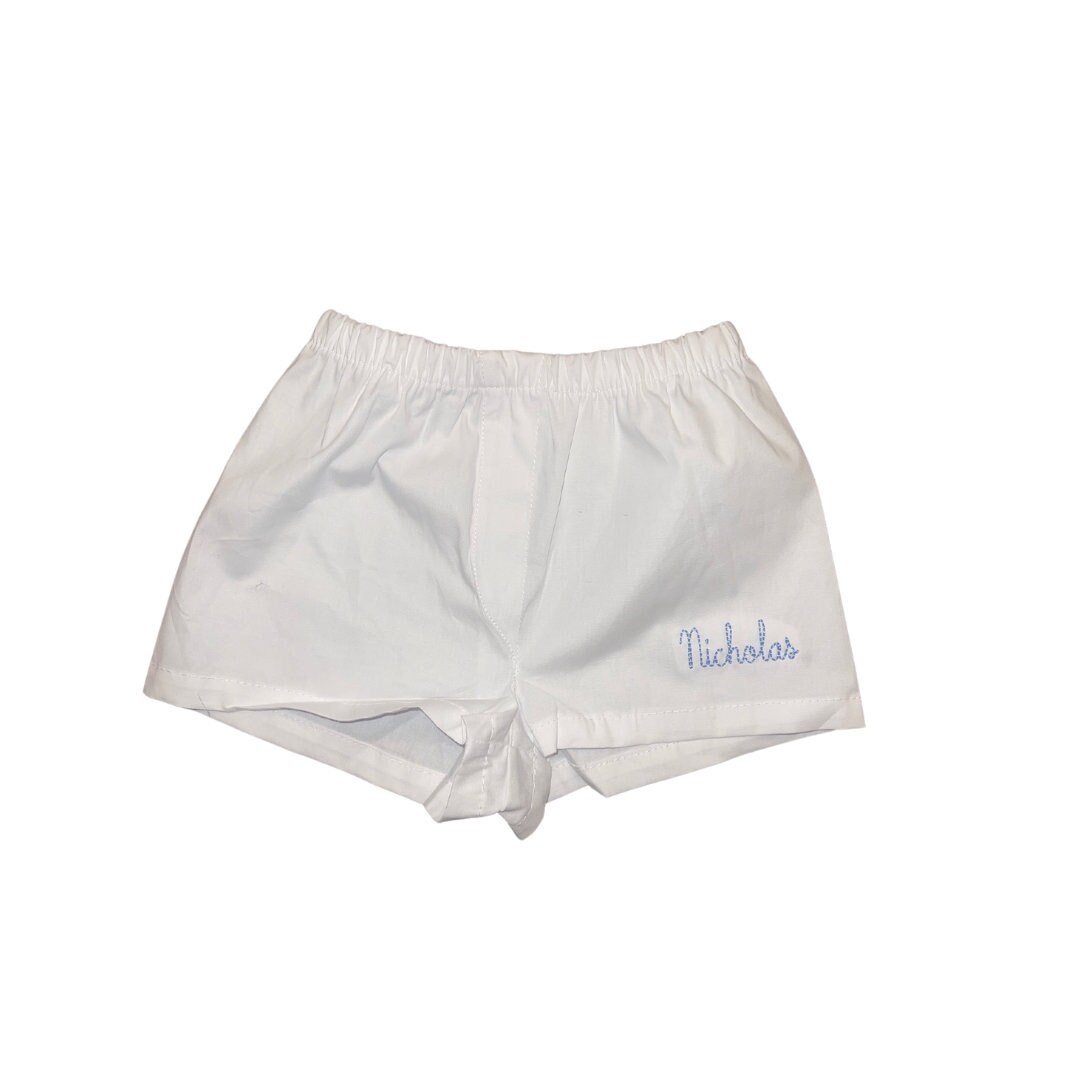 Baby Boys Monogram Boxers- Diaper Cover - Etsy