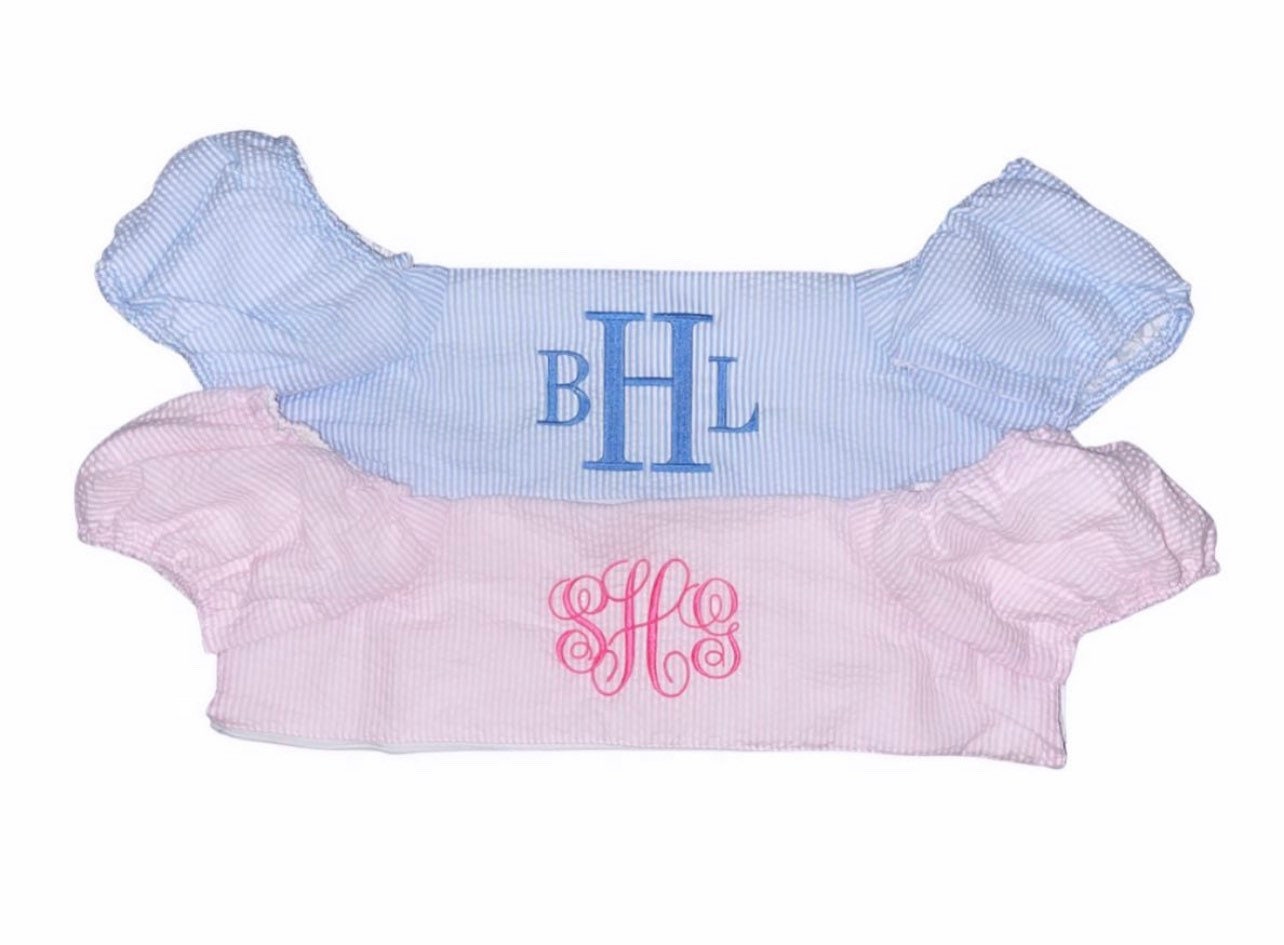 Seersucker Puddle Jumper Cover - Etsy