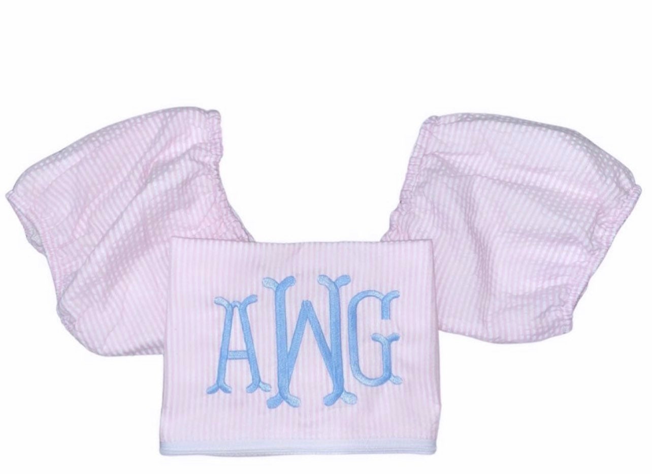 Seersucker Puddle Jumper Cover - Etsy