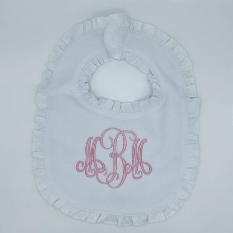 Ruffled Bib - Etsy