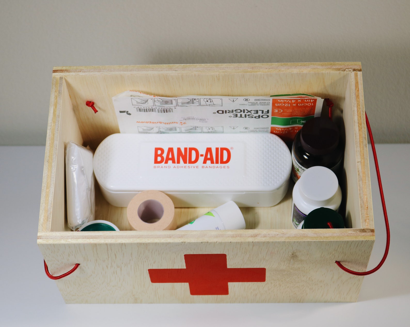 First Aid Handmade Wooden Box - Etsy