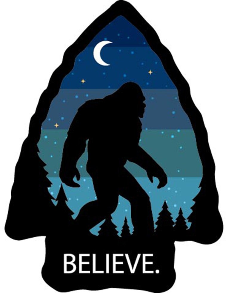 Bigfoot Decal - Etsy