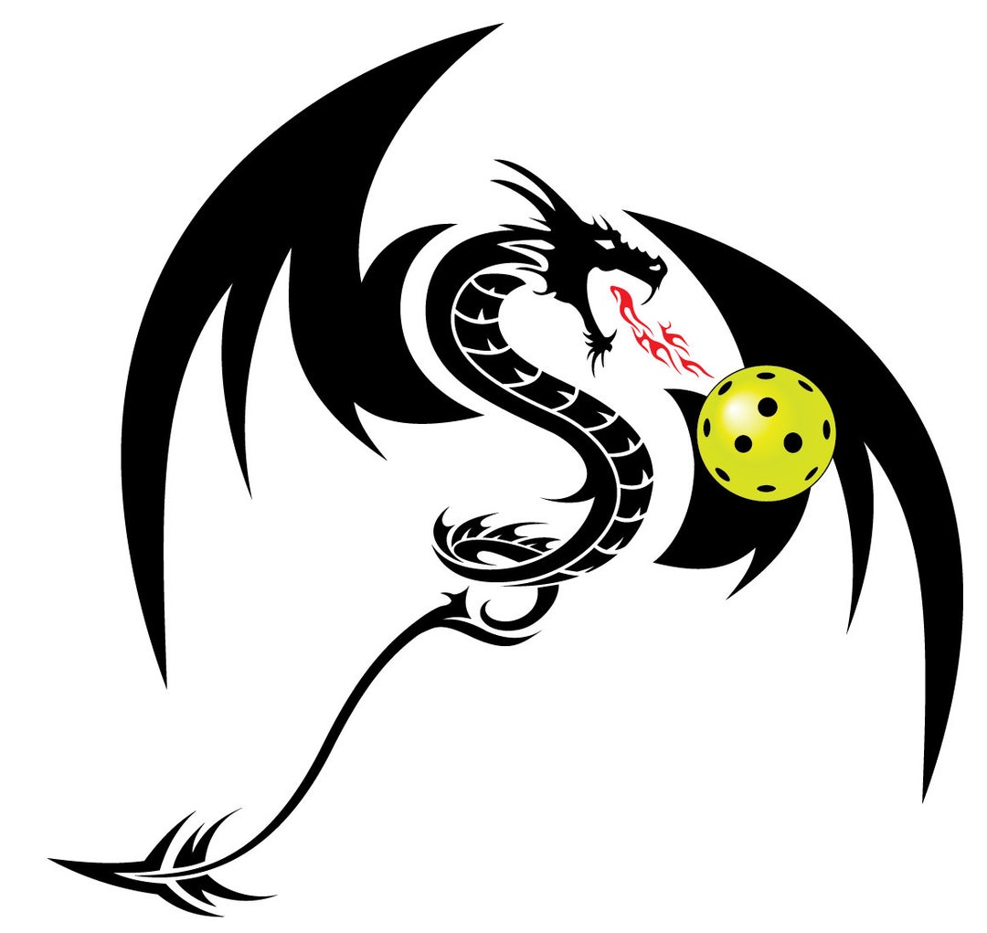 Dragon Fire Breathing Pickleball - Etsy