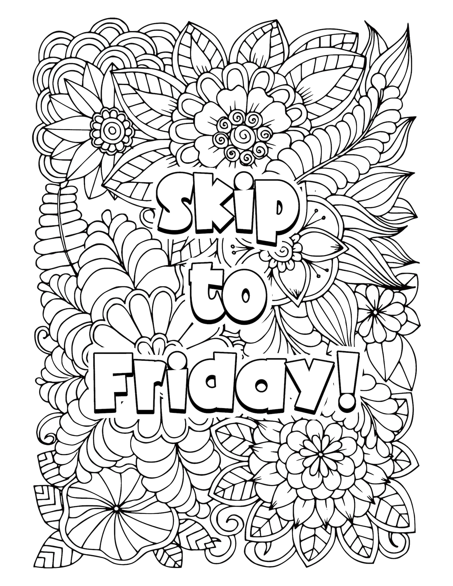 20 Funny Adult Coloring Book Printable Pages - Etsy