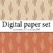10 Boho Seamless Digital Papers, Boho Scrapbook Paper, Boho Backgrounds ...