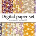 Pattern Clipart With Flowers Digital Paper- Flowers Seamless Pattern ...