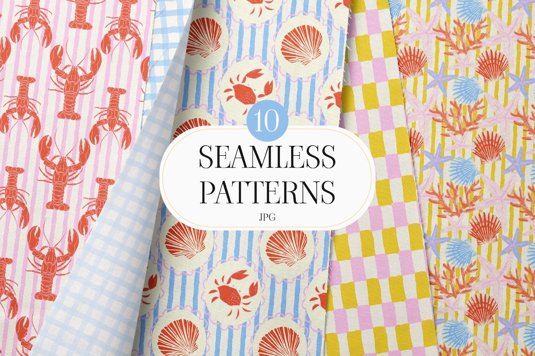 Sea Digital Paper-underwater Ocean - Coastal Digital Paper Set ...