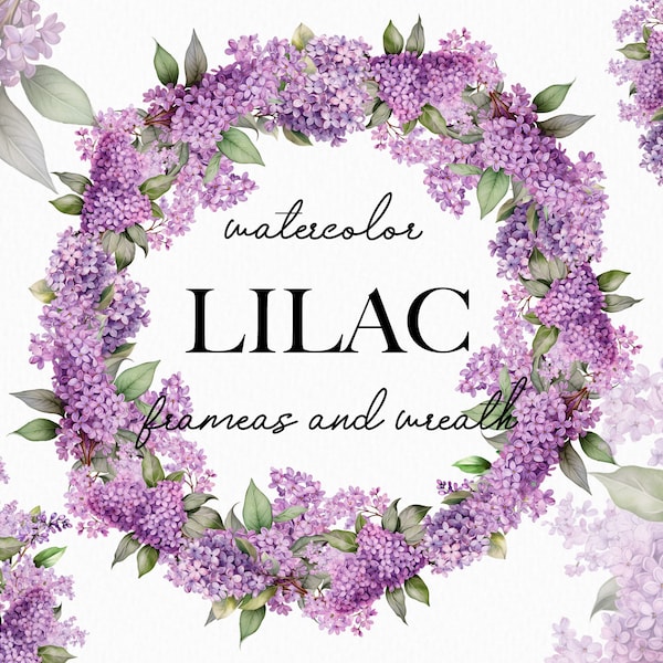 Lilac Frame - Etsy