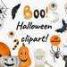 Halloween Clipart - Cute Halloween - Fall Clipart - Halloween Party ...