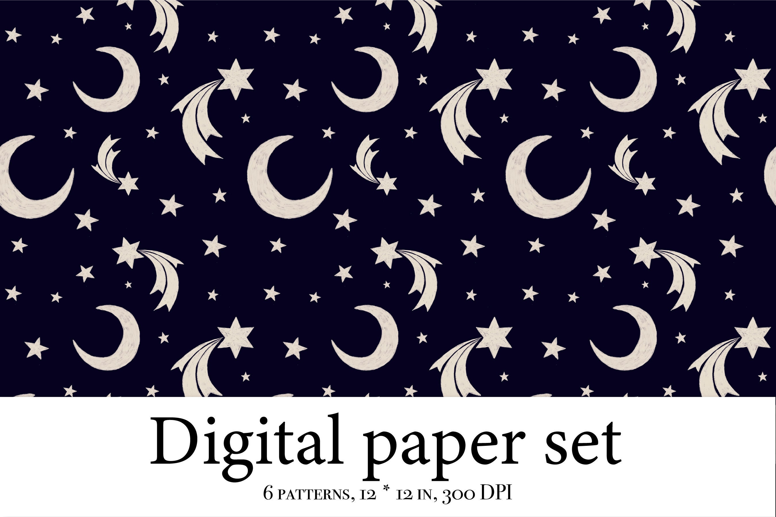 Space Digital Papers - Scrapbook Papers -celestial Galaxy Zodiac Star ...