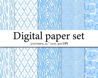 Watercolor Digital Paper Pack White Roses Scrapbook Roses - Etsy