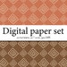 10 Boho Seamless Digital Papers, Boho Scrapbook Paper, Boho Backgrounds ...