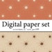 10 Boho Seamless Digital Papers, Boho Scrapbook Paper, Boho Backgrounds ...