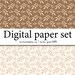10 Boho Seamless Digital Papers, Boho Scrapbook Paper, Boho Backgrounds ...
