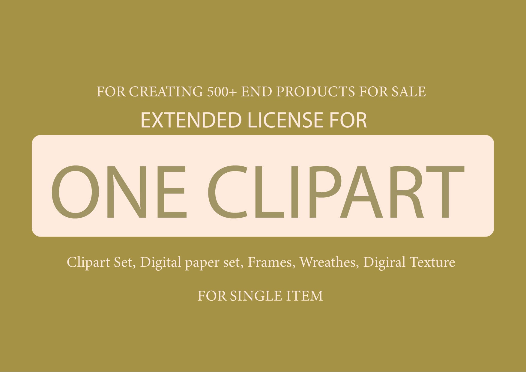 Extended License: Clipart Set From Katekurtyshova - Etsy