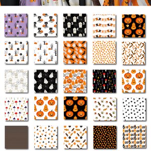 Halloween Seamless Paper - Digital Scrapbooking Halloween - Scrapbook ...