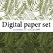Bright Tropical Digital Paper Pack - Tropic Seamless Pattern With ...