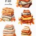 Watercolor Fall Clipart - Fall Sweaters - Watercolor Autumn Clipart Png ...