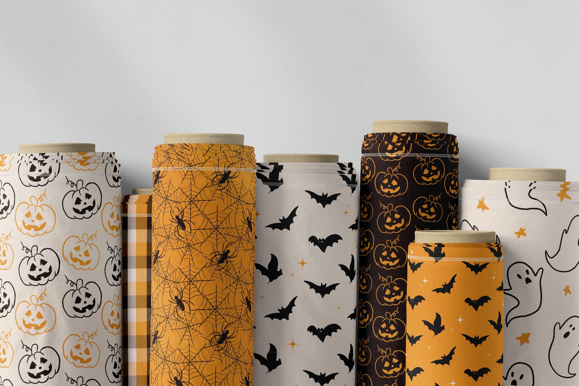 Halloween Digital Paper Trick or Treat Scrapbook Papers Boo - Etsy