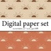 10 Boho Seamless Digital Papers, Boho Scrapbook Paper, Boho Backgrounds ...