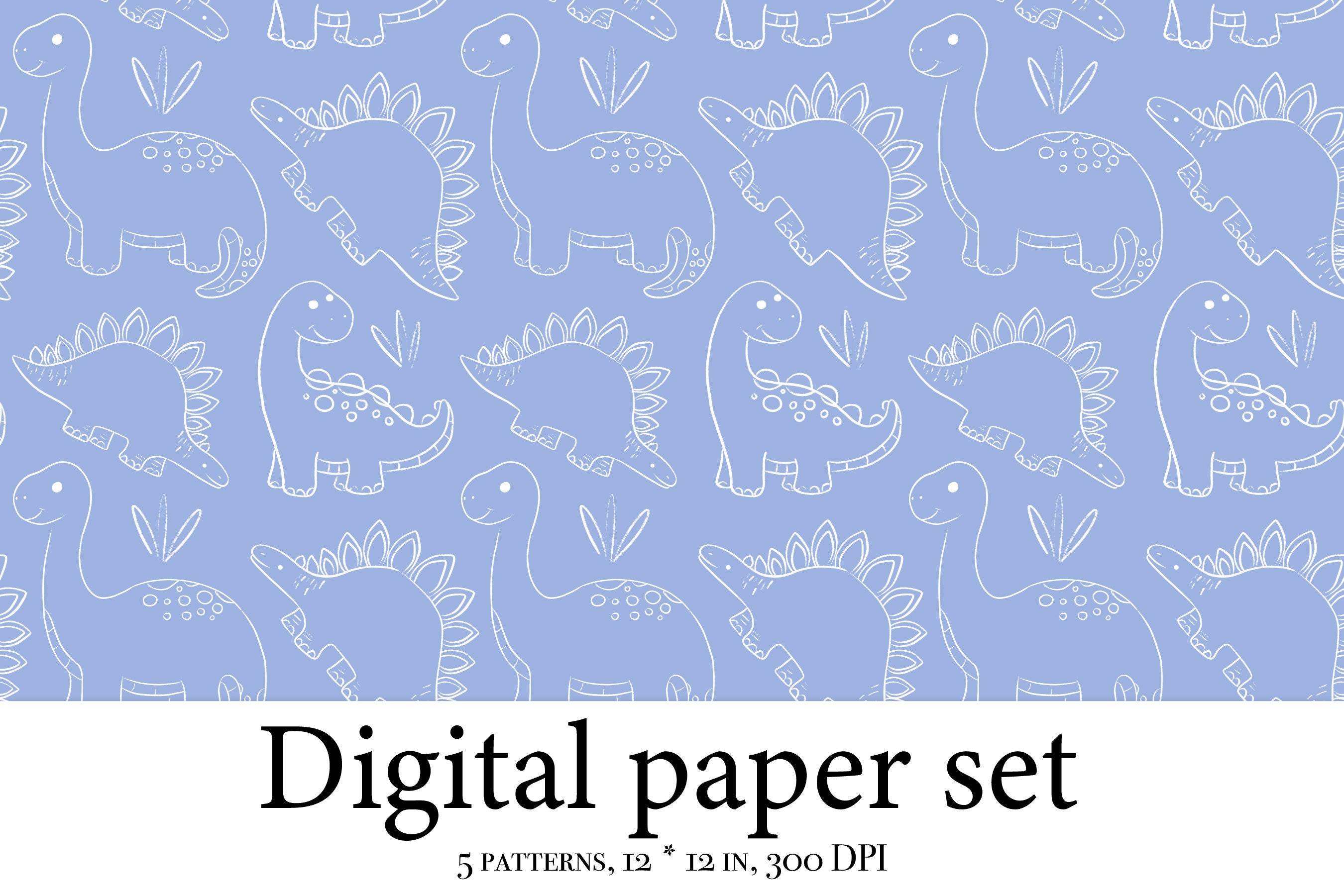 Dinosaur Digital Paper, Jurassic Scrapbook Papers, Dinosaurs Wallpaper ...
