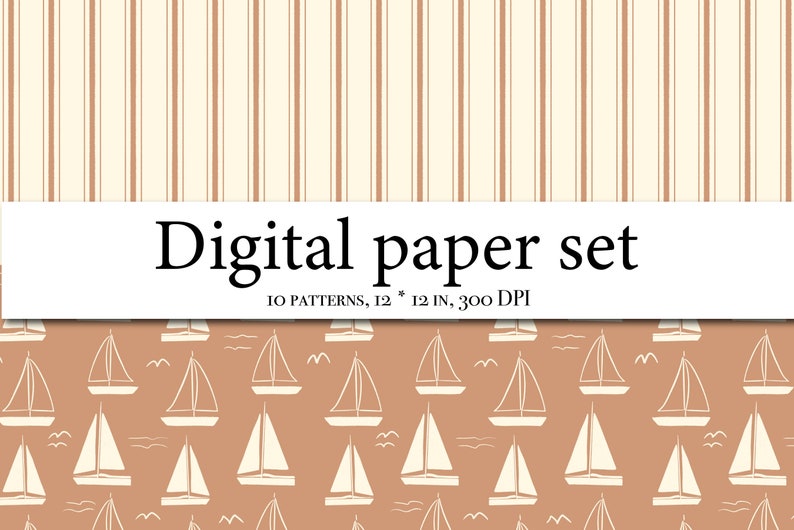 Sea Digital Paper-underwater Ocean - Octopus Digital Paper - Corals ...