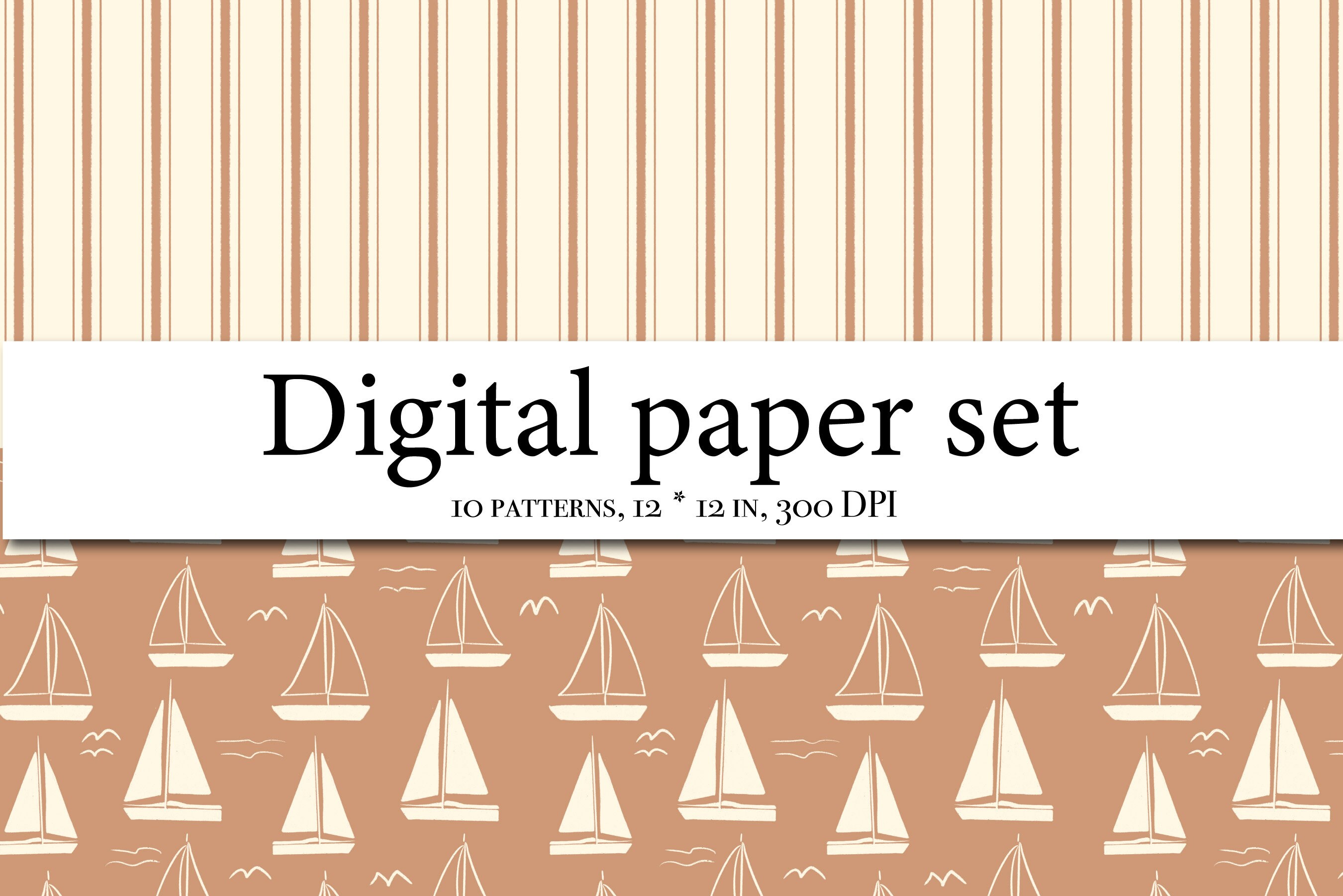 Sea Digital Paper-underwater Ocean Octopus Digital Paper Corals ...