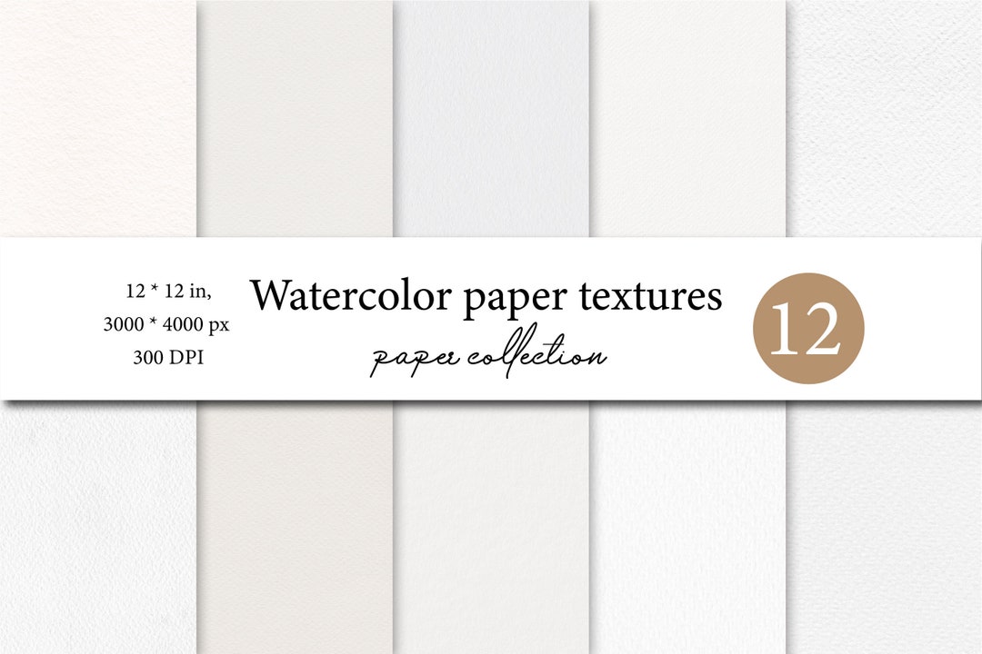 Watercolor Digital Papers - Watercolour Paper Textures - Paper Digital ...