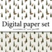 Watercolor Forest Digital Paper Set - Forest Landscape Paper - Seamless ...