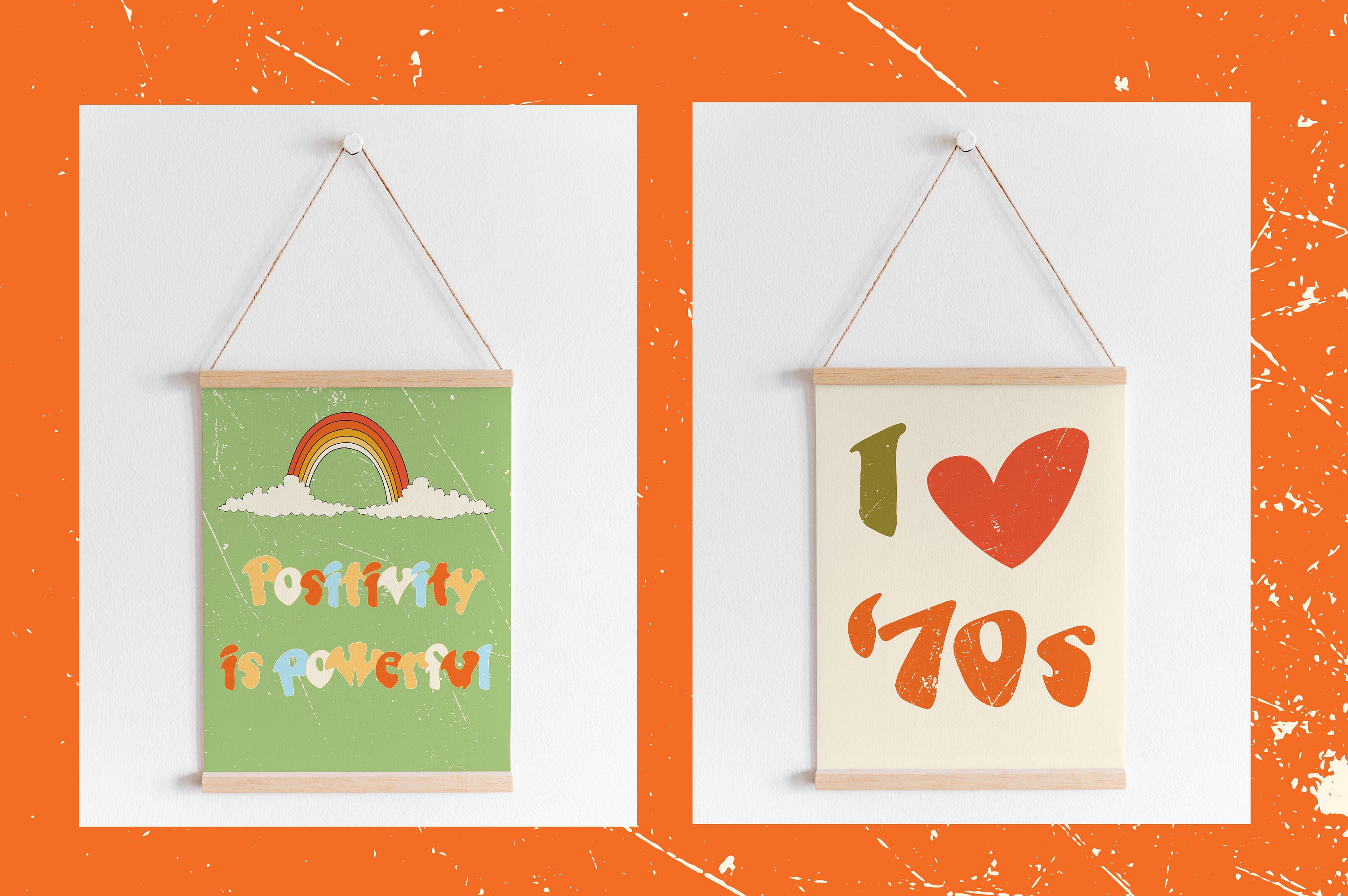 Vintage Vibe: Retro Classroom Poster Set of 10 Printable - Etsy