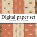 10 Boho Seamless Digital Papers, Boho Scrapbook Paper, Boho Backgrounds ...