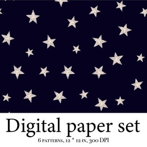 Space Digital Papers - Scrapbook Papers -celestial Galaxy Zodiac Star ...