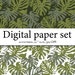 Bright Tropical Digital Paper Pack - Tropic Seamless Pattern With ...