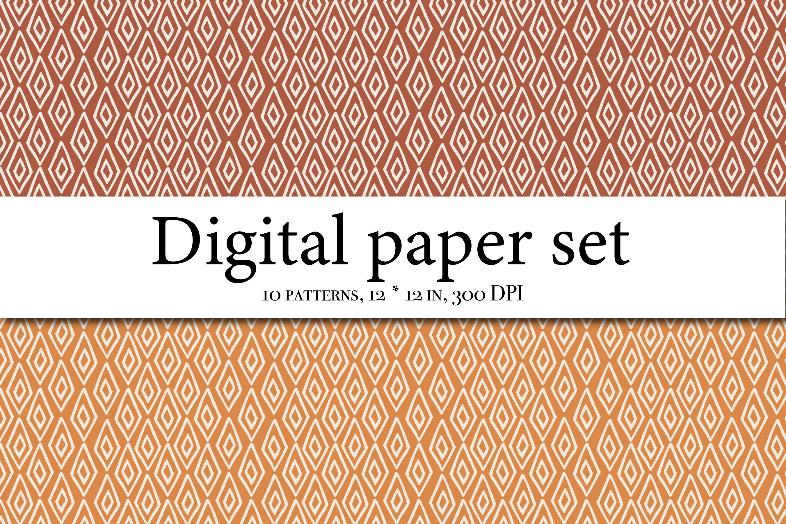 Seamless Boho Digital Paper, Boho Print, Boho Decor Print, Boho Digital ...