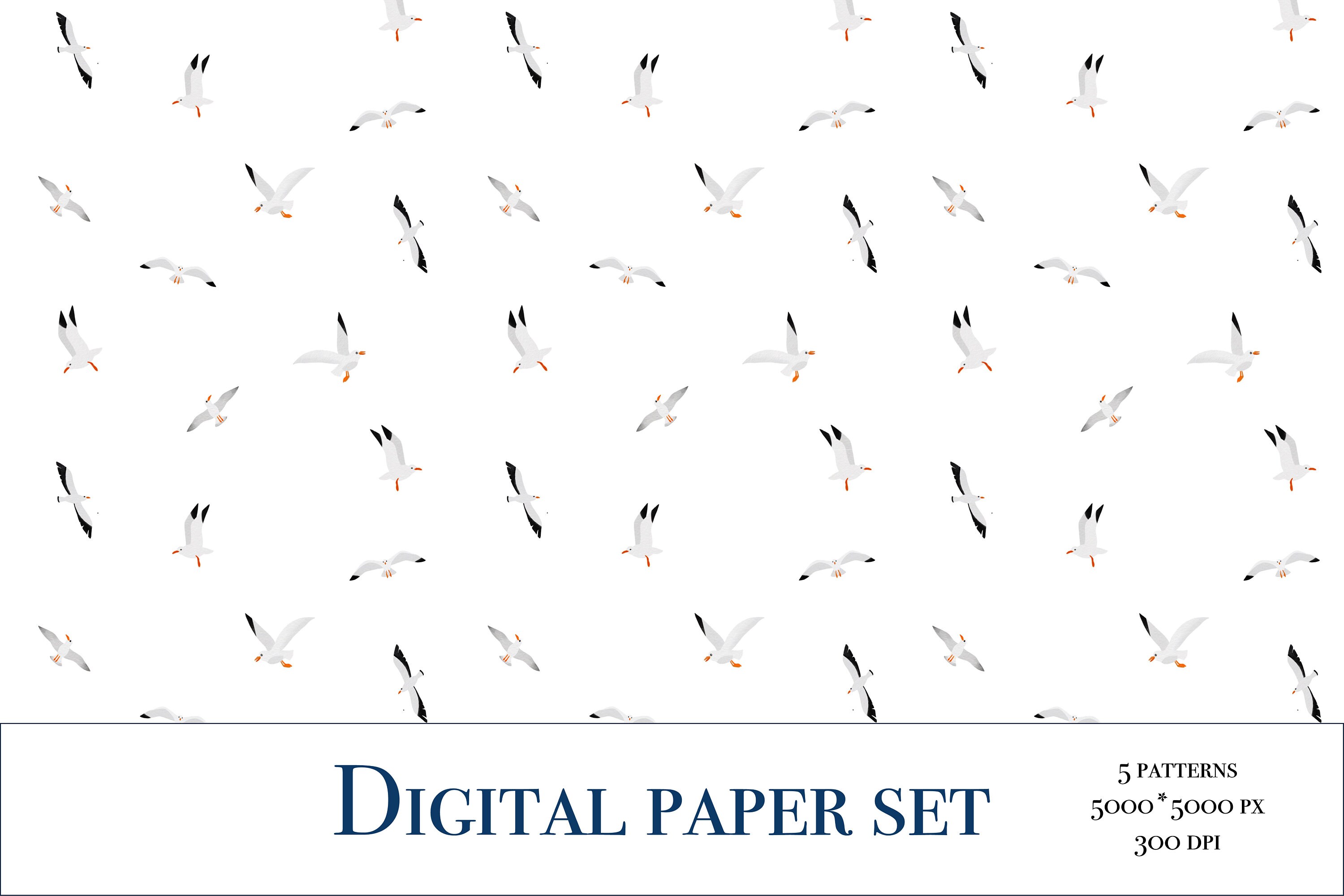 Sea Digital Paper-underwater Ocean Boat Watercolors - Etsy