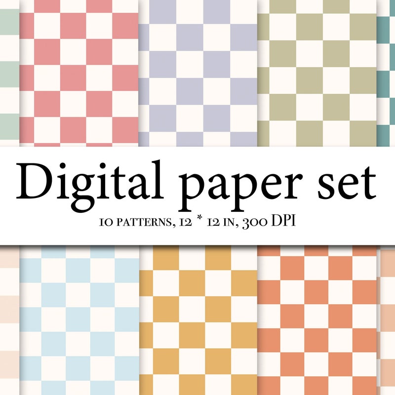 Buffalo Check Stencil - Etsy