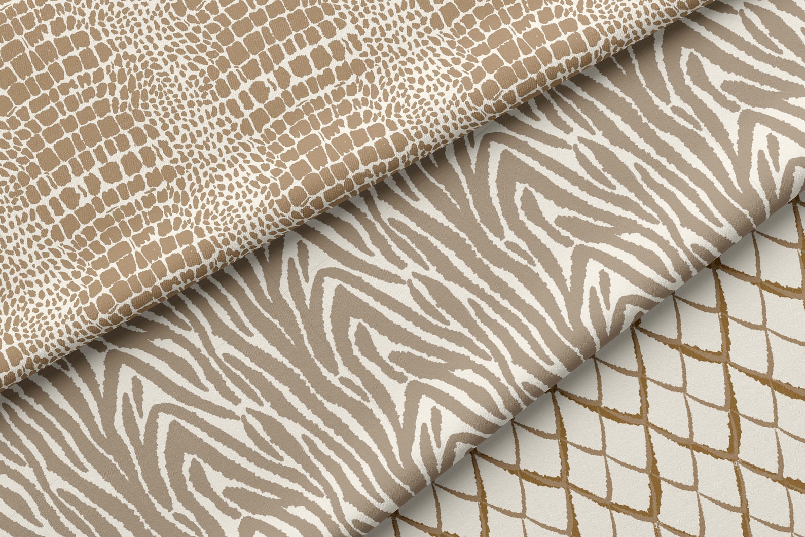 Neutral Animal Print Digital Paper, Seamless Animal Skin Patterns With ...