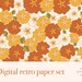 Retro 70s 60s - Floral Hippie Summer- Groovy Flower - Power Flower ...
