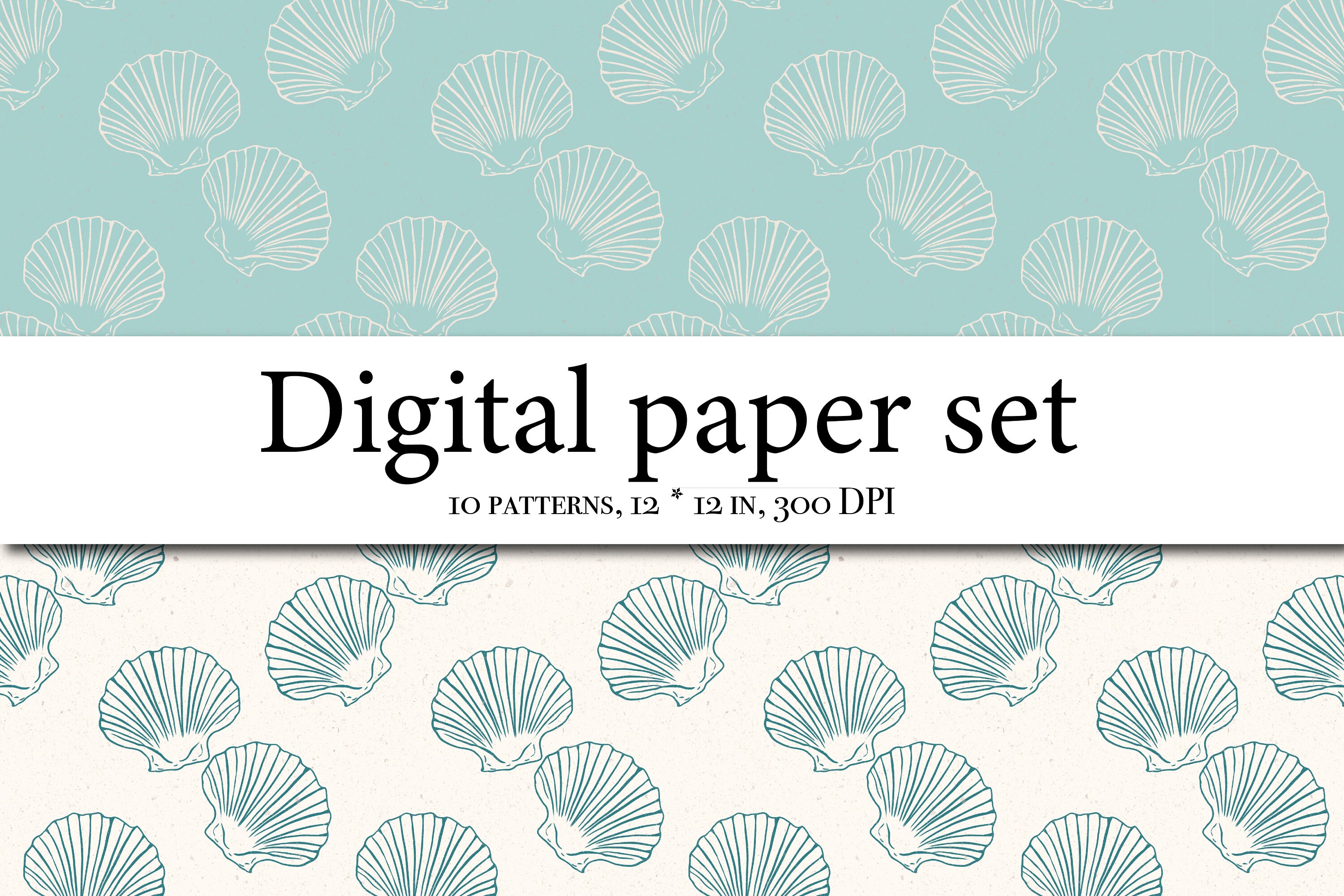 Sea Digital Paper-underwater Ocean Crab Digital Paper Lighthouse ...