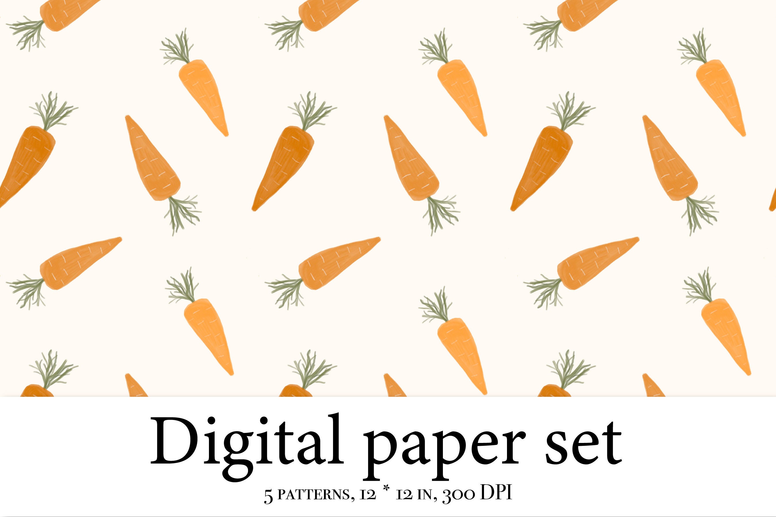 Easter Seamless Pattern - Watercolor Paper Easter - Digital Paper ...