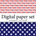 4th of July Digital Paper Pack- Independence Day Patterns- USA Flag ...