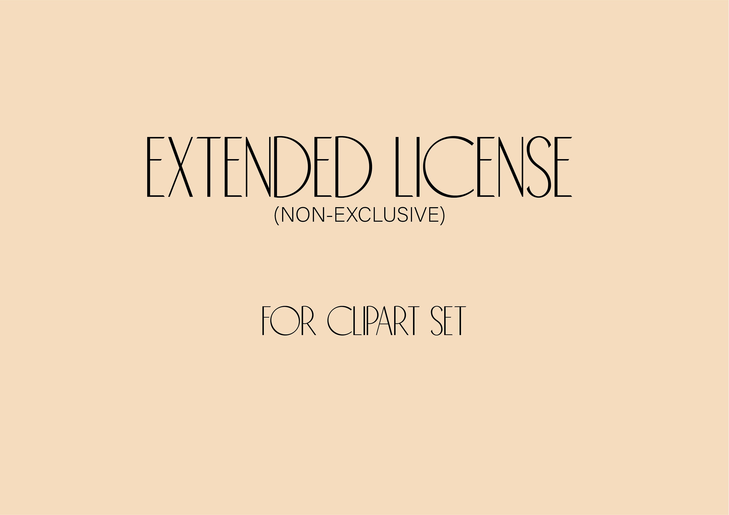 Extended License: Clipart Set From Katekurtyshova | Etsy