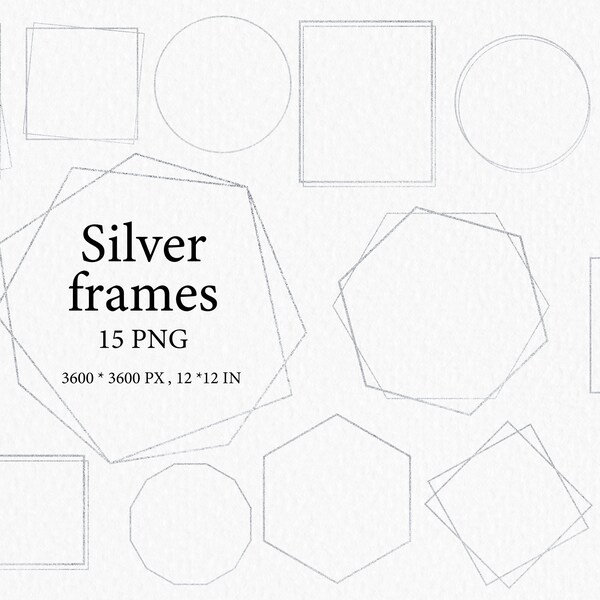 Clipart Frames - Etsy