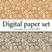 10 Boho Seamless Digital Papers, Boho Scrapbook Paper, Boho Backgrounds ...